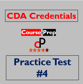 CDA Practice Test #4 Child Development Associate (CDA) Credential Program
